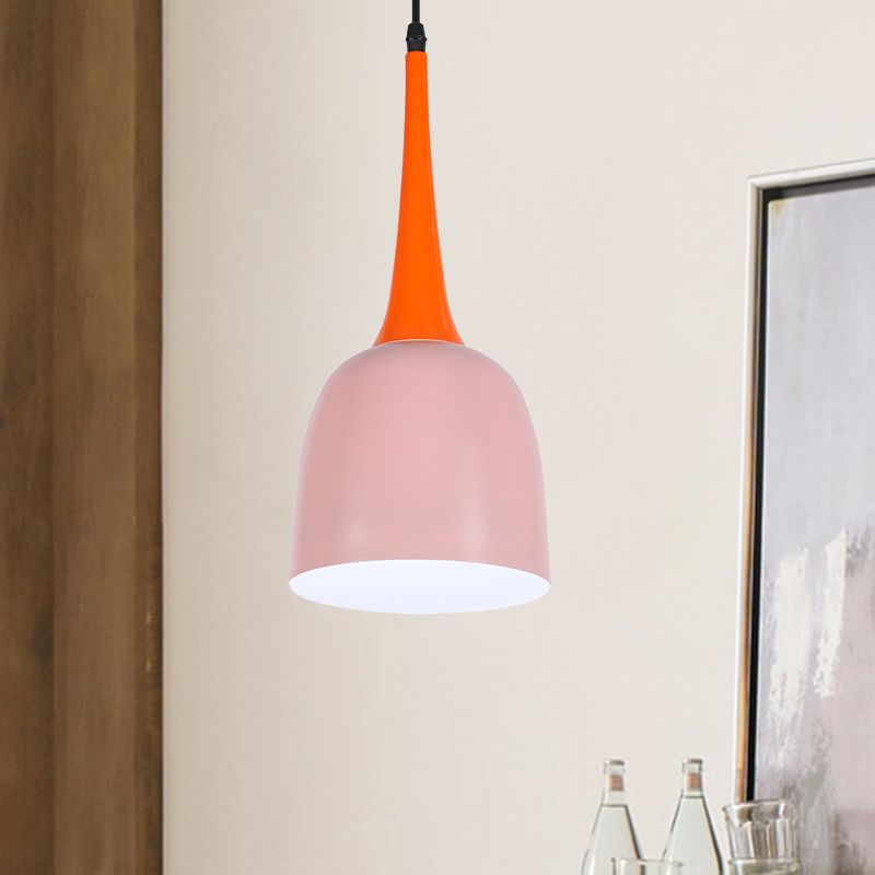 Bucket Iron Ceiling Pendant Warehouse 1 Head Dining Room Suspension Li