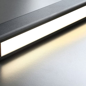 Modern Minimalism Linear Island Pendant Lighting LED Metal Island Ceil