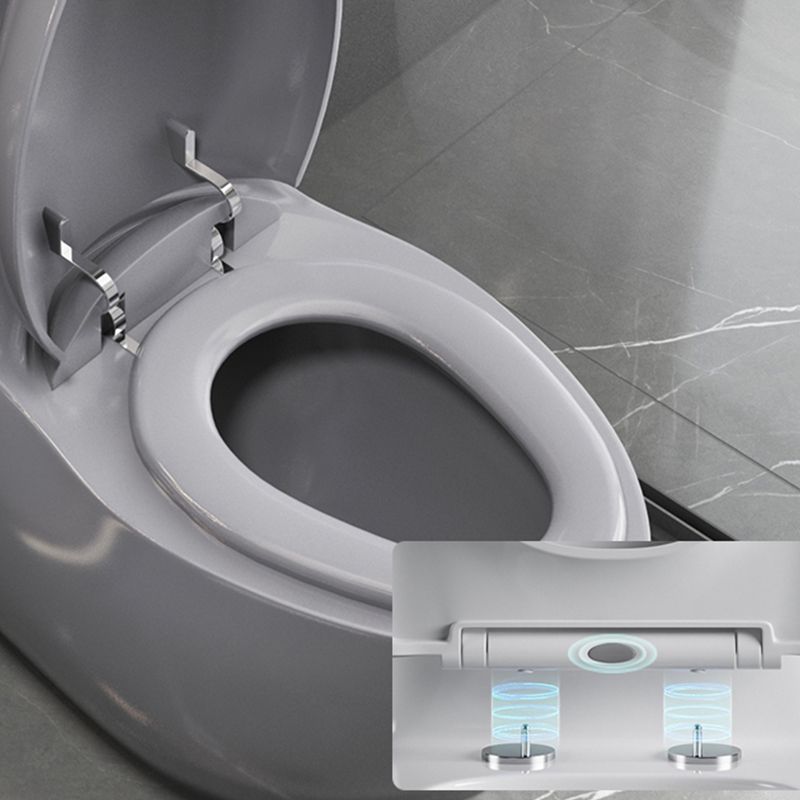 Modern Flush Toilet All-In-One Floor Mounted Porcelain Siphon Jet Urin