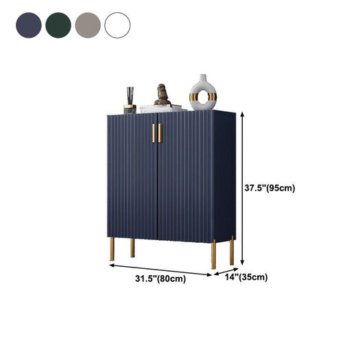 38-inch Height Kitchen Server Light Luxury Buffet Server for Living Ro