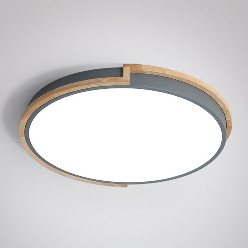 Circular LED Flush Mount Minimalist Acrylic Living Room Flushmount Cei