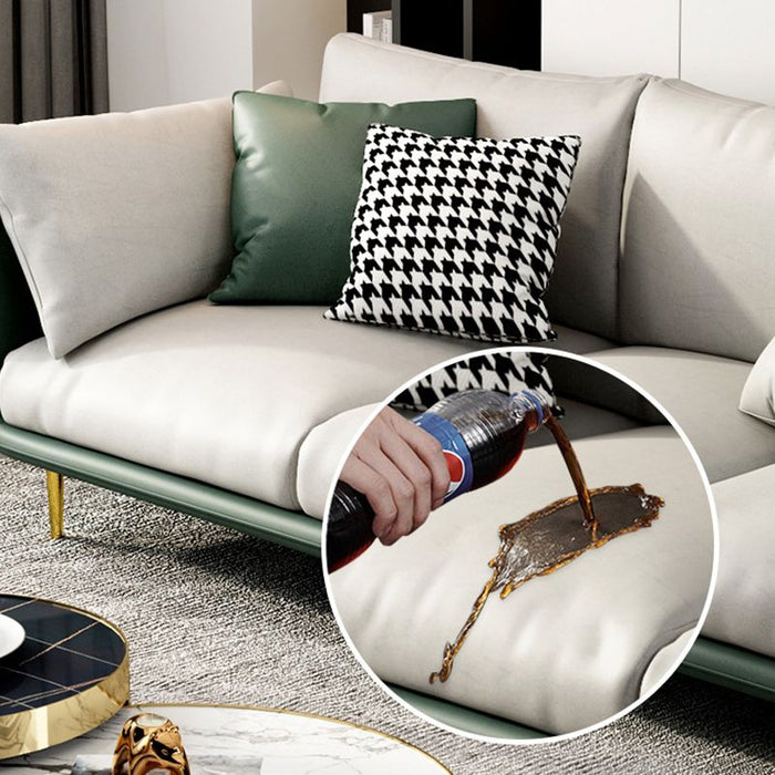 Stationary Living Room Recessed Arm Standard Loose Back Seating