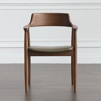 Contemporary Dining Chair 23'' Wide Open Side Chair with 4 Wood Legs f