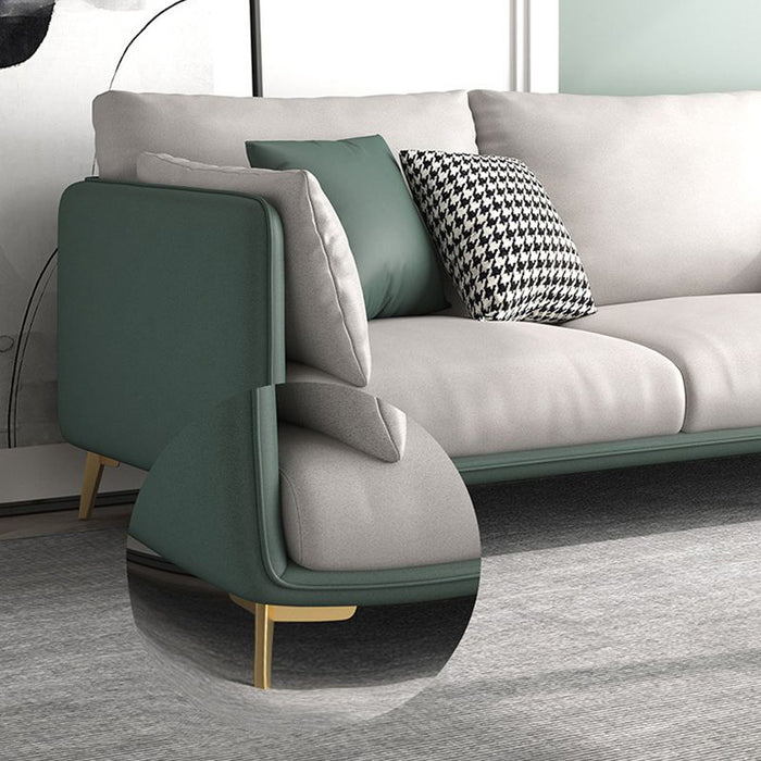 Stationary Living Room Recessed Arm Standard Loose Back Seating