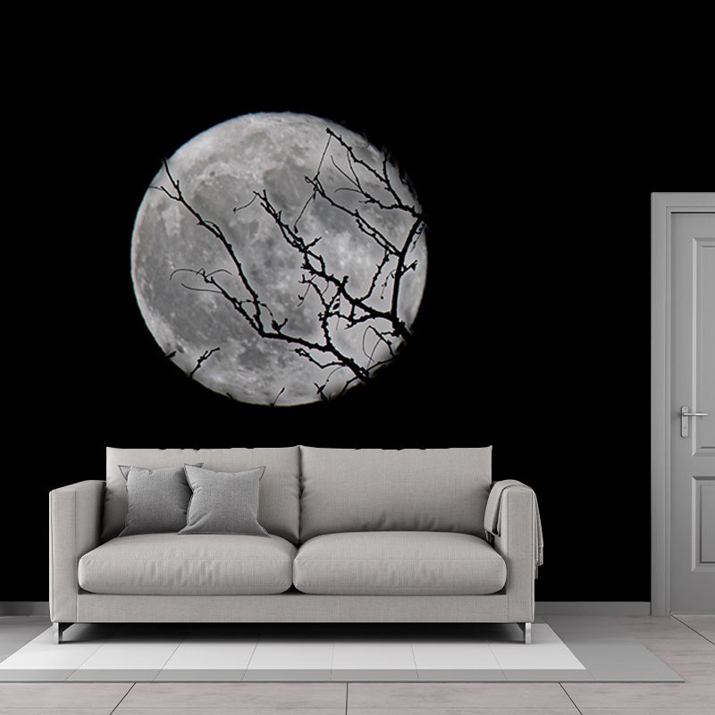 Cosmos Stain Resistant Wall Mural Washable Wallpaper Sitting Room Wall