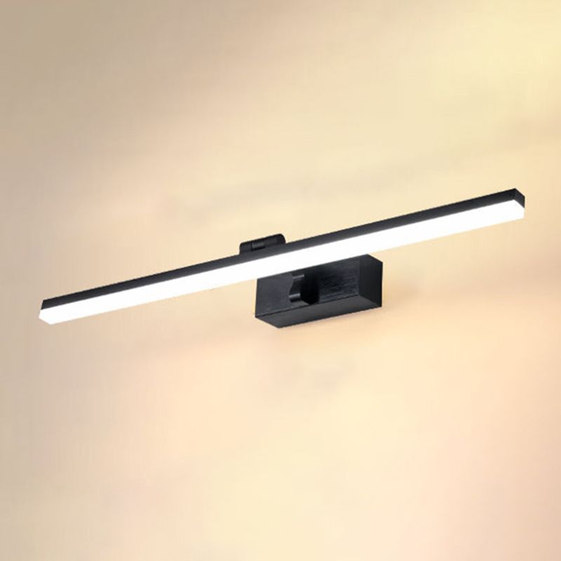 Modern Slim Linear Wall Sconce Simple Acrylic Bathroom LED Vanity Ligh