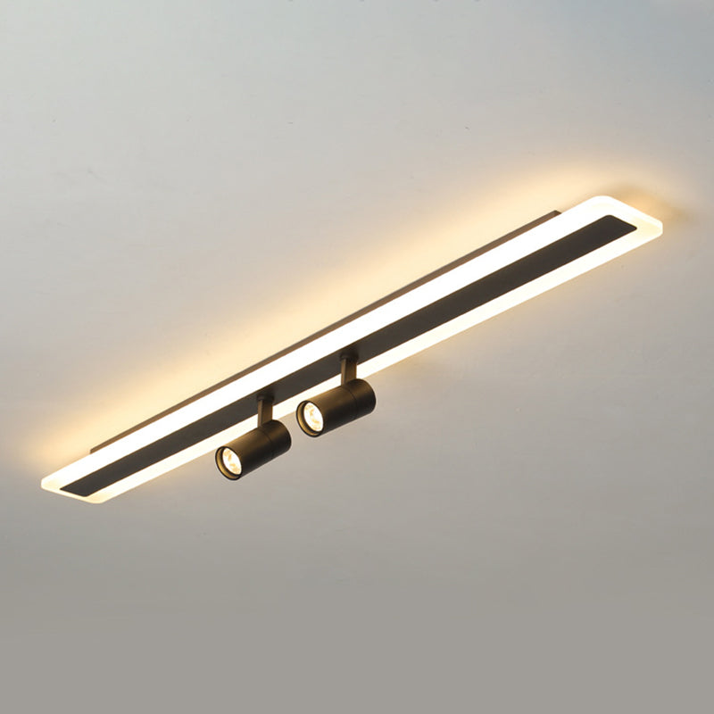 LED Ceiling Track Lighting Led Track Lighting Linear Flush Mount Ceili