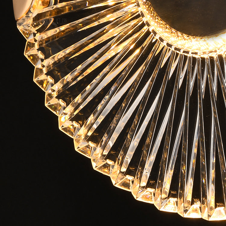 Round Shape Hanging Lights Modern Style Metal Hanging Light Fixtures i