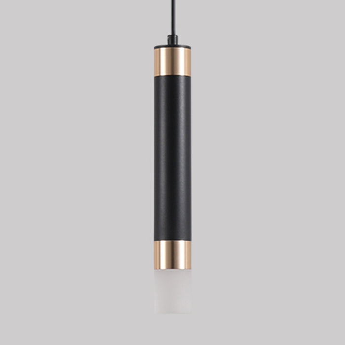 Cylinder Shape Pendant Lights Contemporary Style Metal Pendant Lightin