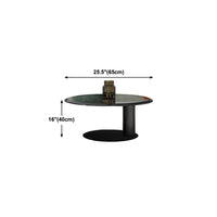 Square Block Base Design Cocktail Table Grey/black Stainless Steel/Gla