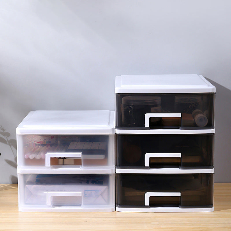 Modern Vertical File Cabinet Home or Office Plastic File Cabinet with