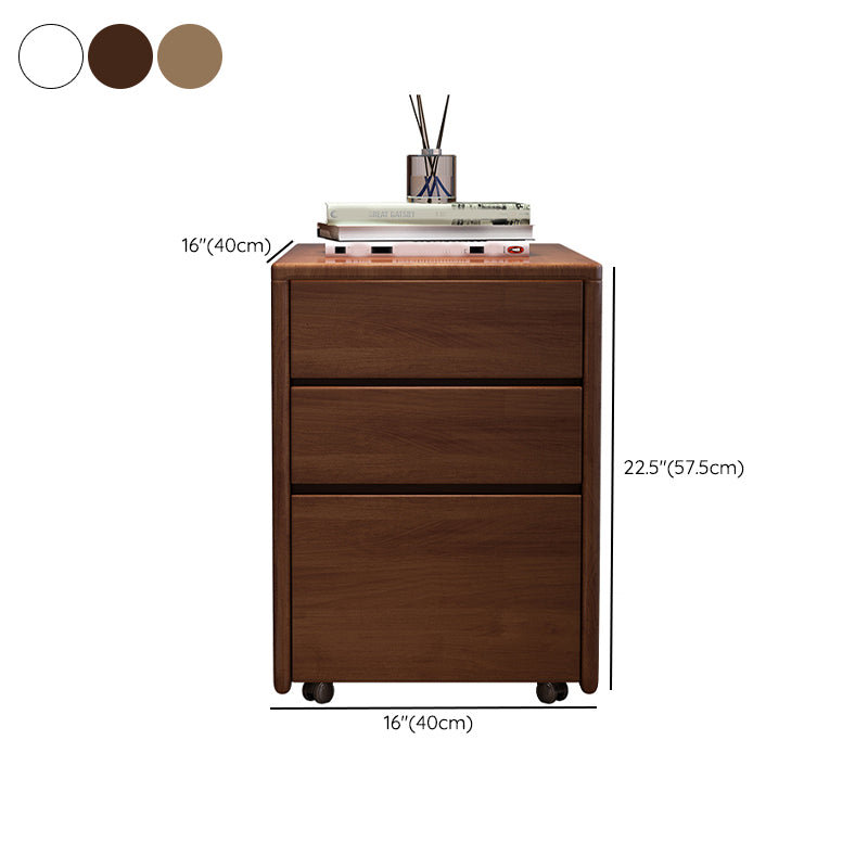 Traditional Style Vertical Filing Cabinet Wood Filing Cabinet with Sto