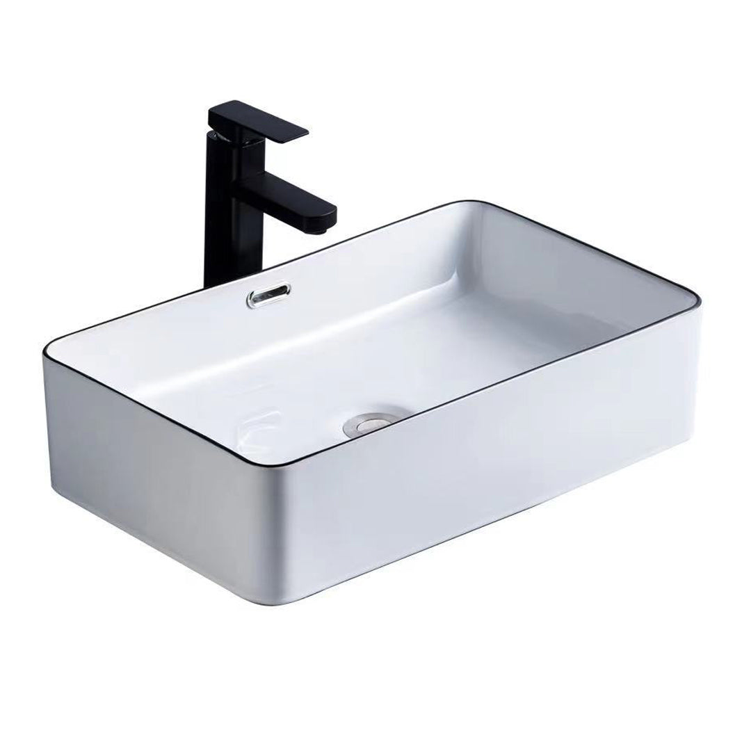 Modern Trough Bathroom Sink Round Trough Bathroom Sink with Basin