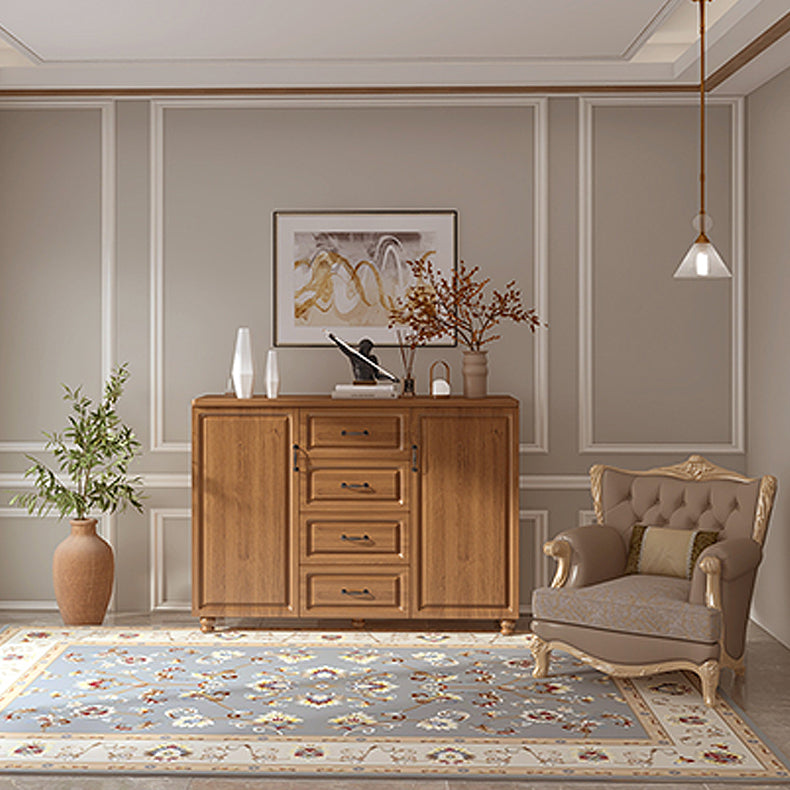 Mid Century Modern Accent Chest Rectangle Chest with Drawers